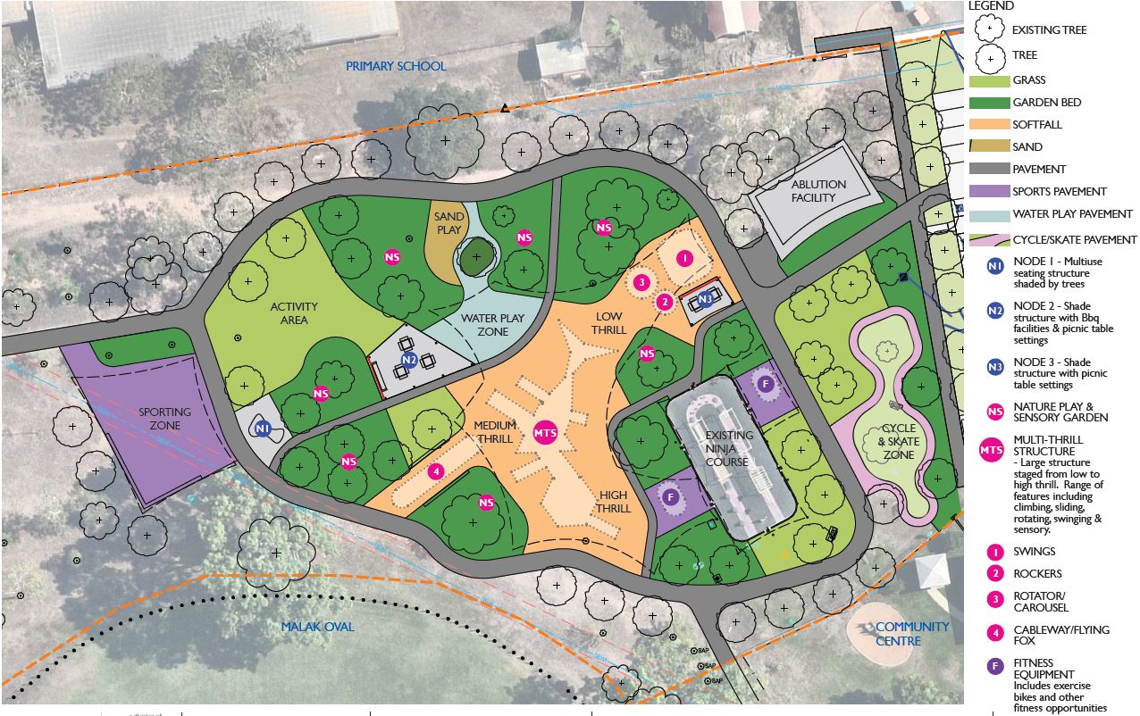 Concept design for Waters Ward Multigenerational Recreation Space released | City of Darwin ...